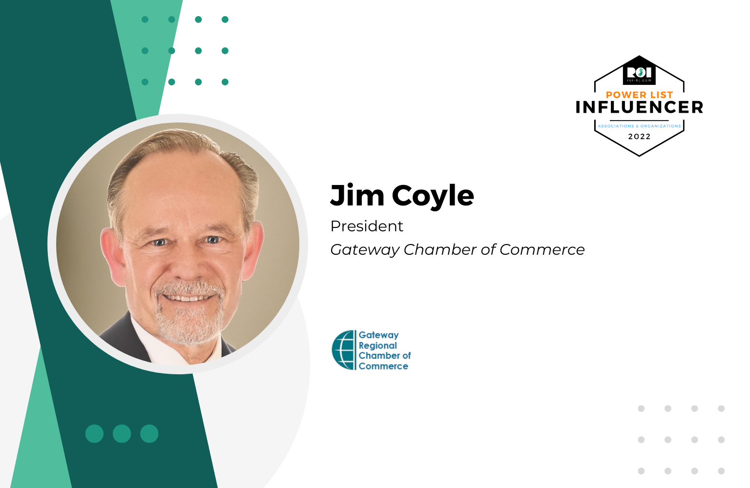 ROI Influencers: Associations & Organizations 2022 — Jim Coyle | ROI-NJ