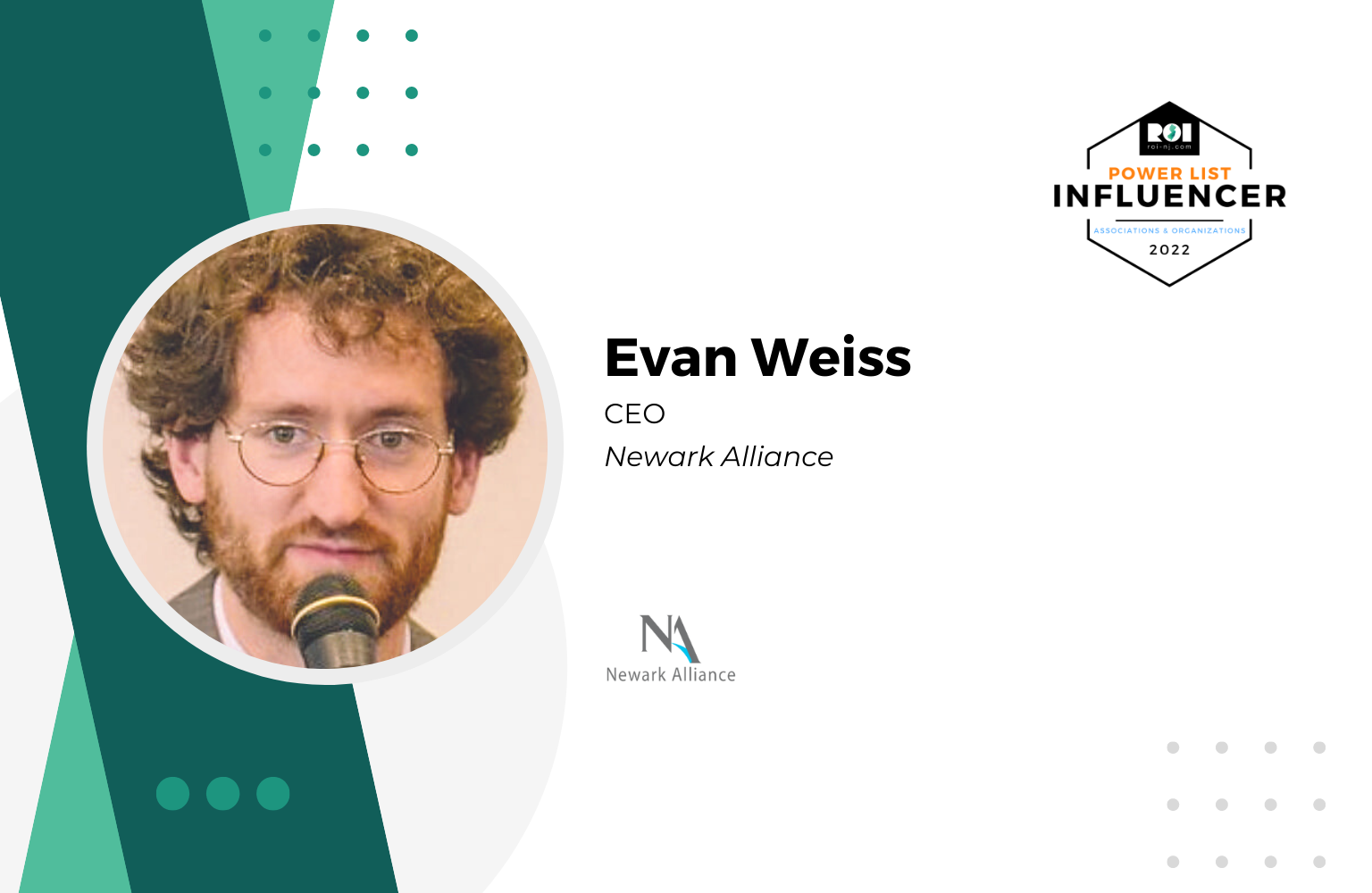 ROI Influencers: Associations & Organizations 2022 — Evan Weiss | ROI-NJ