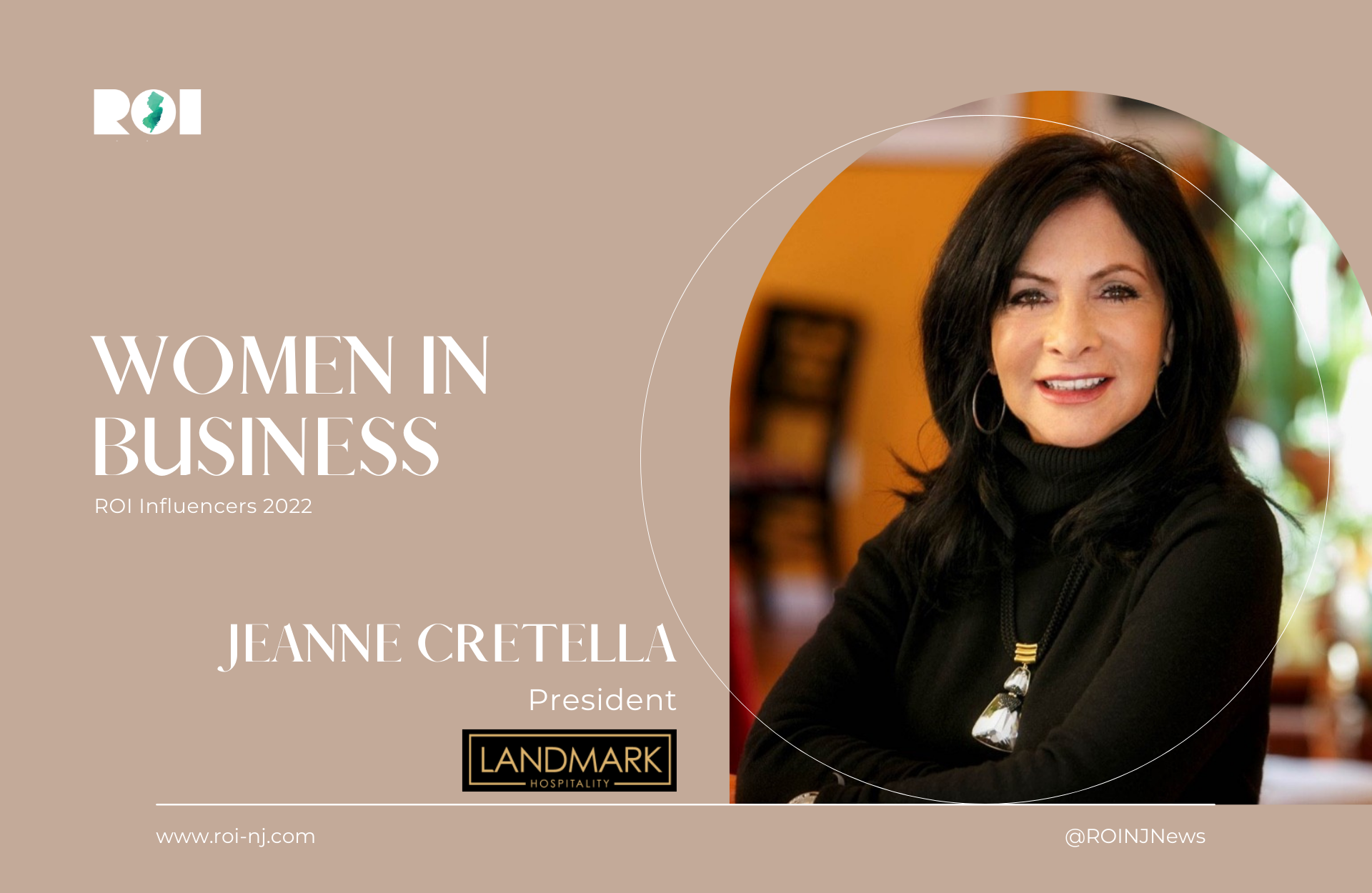 ROI Influencers: Women in Business — Jeanne Cretella | ROI-NJ