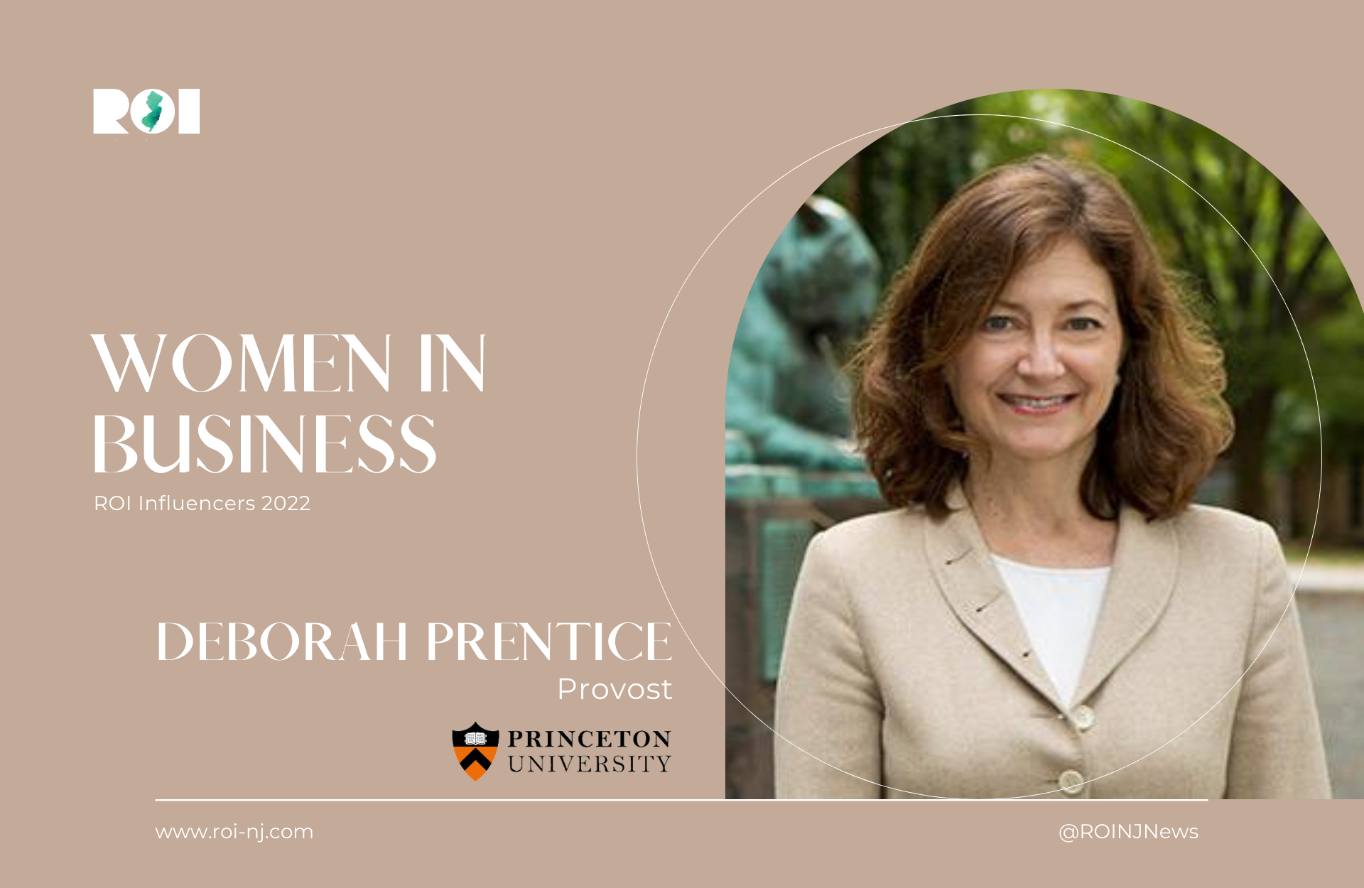 ROI Influencers: Women in Business — Deborah Prentice | ROI-NJ