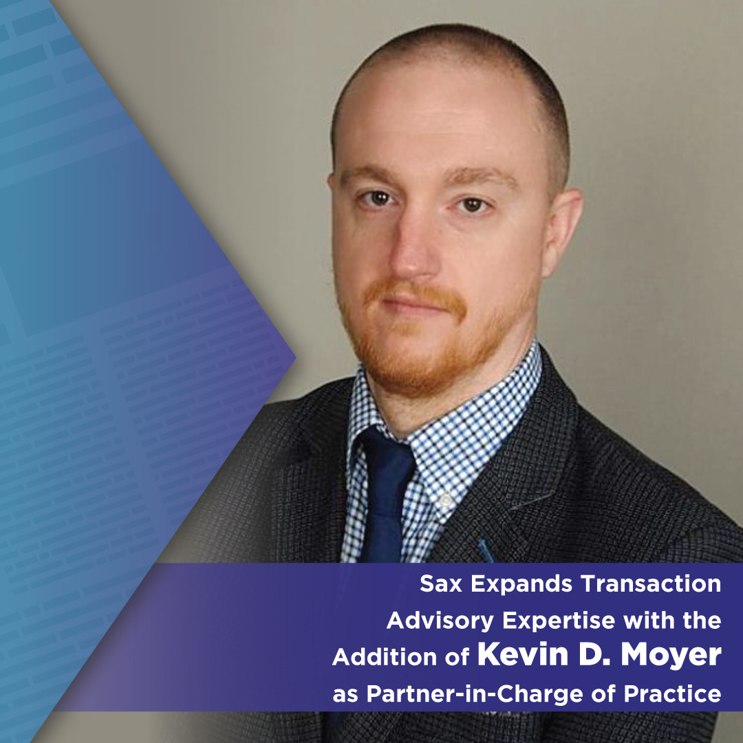 Sax expands transaction advisory expertise with the addition of partner ...